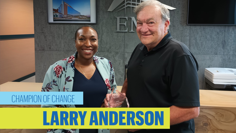 Larry Anderson honored with Regional Champion of Change award